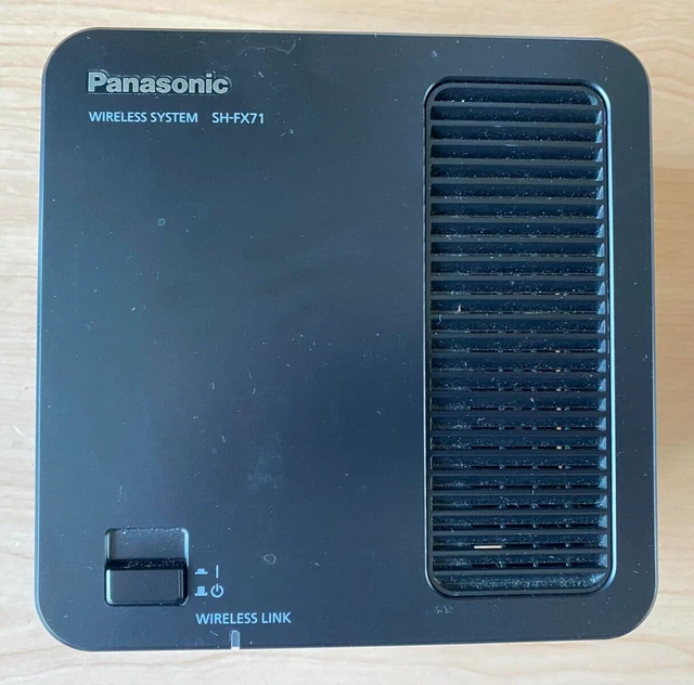 PANASONIC SH-FX71 BLACK Wireless Transceiver Unit With Remote Control £34.99 - PicClick UK