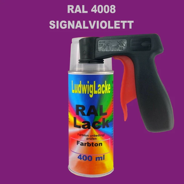 RAL 4008 SIGNAL Violet Aérosol Brillant 400ml Laque Teintée Decolack ...