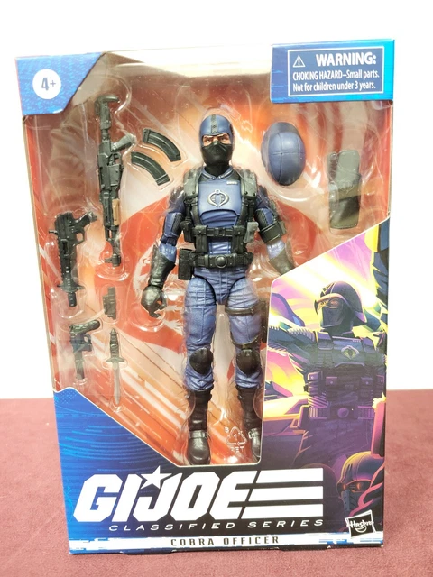 HASBRO G.I. JOE Classified Series Cobra Officer Action Figure GIJoe GI ...