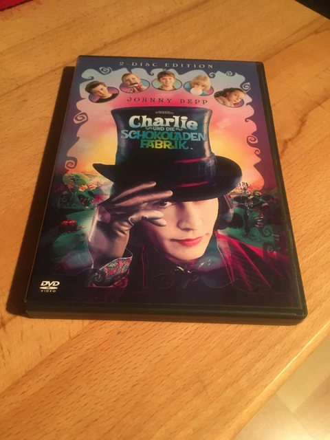 2DVD JOHNNY DEPP in Charlie und ide Schokoladenfabrik (2005) von Tim ...