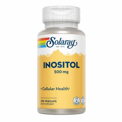 INOSITOL 100 CAPS 500 mg by Solaray £22.25 - PicClick UK