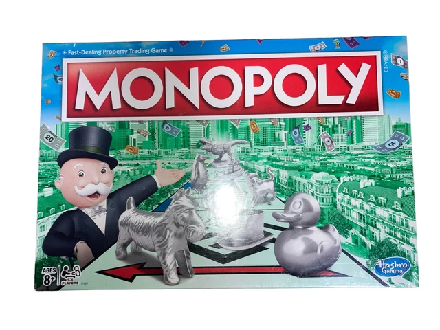 HASBRO MONOPOLY CLASSIC Edition Family Board Game Genuine NEW SEALED IN ...