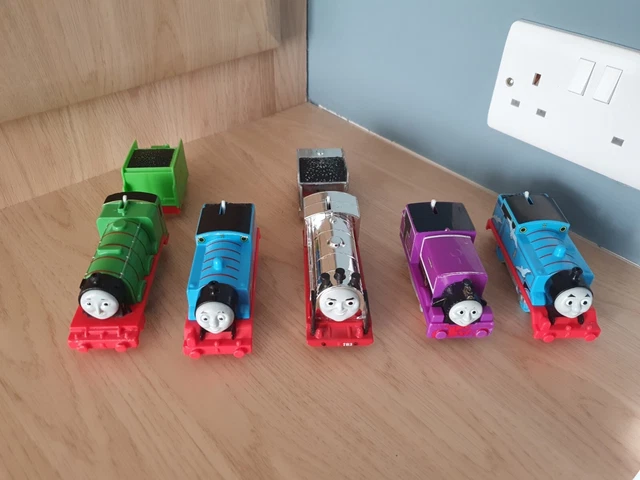 THOMAS & FRIENDS Trackmaster trains bundle all In working Condit 5 ...