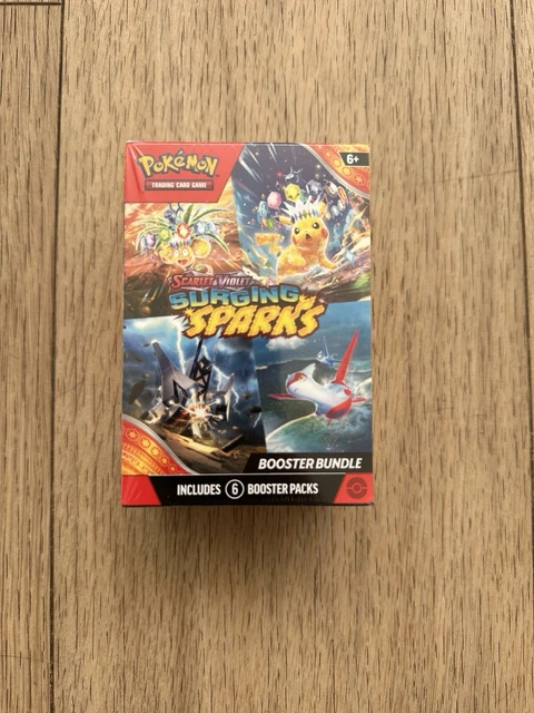 POKÉMON TCG: SCARLET & Violet: Surging Sparks: Booster Bundle (6 ...