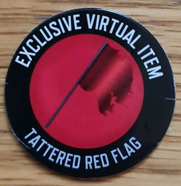 ROBLOX TATTERED RED FLAG exclusive virtual CODE - IMMEDIATE delivery £4 ...