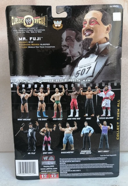WWE CLASSIC SUPERSTARS 26 Mr. Fuji Jakks action figure wrestling EUR ...
