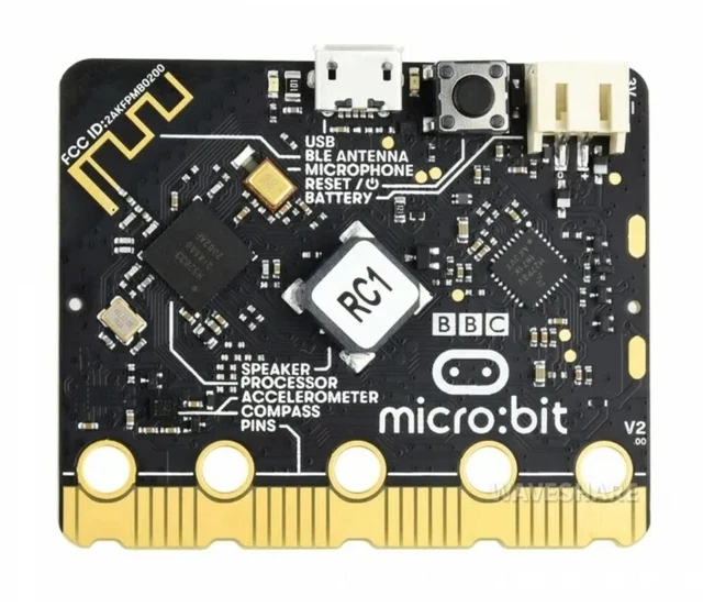 NEW BBC MICRO:BIT V2 Python Programming Board with Built-In Speaker ...