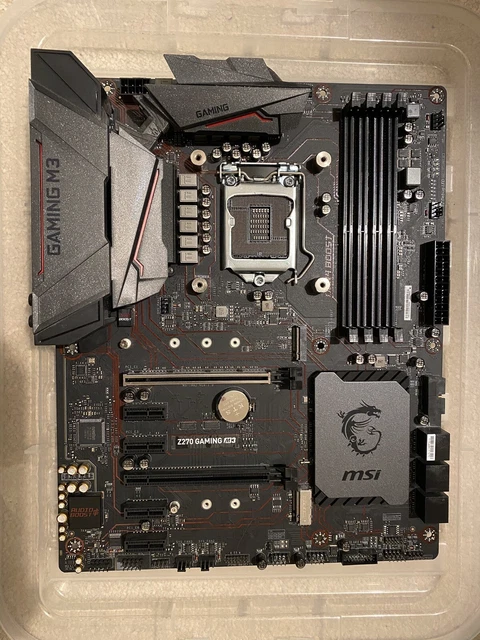 MSI Z270 GAMING M3 Motherboard £99.99 - PicClick UK
