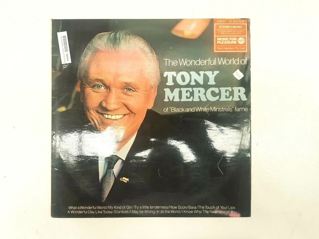 THE WONDERFUL WORLD Of Tony Mercer Vinyl Record Mfp-A 8058 Collectors ...