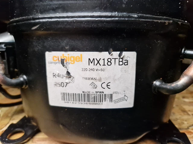 REFRIGERATION COMPRESSOR FRIDGE Freezer Coldroom Compressor MX18TB £100 ...