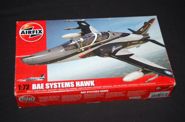 AIRFIX 1/72 SCALE BAE Systems Hawk 100 Series (120D, 120, 132) Model ...