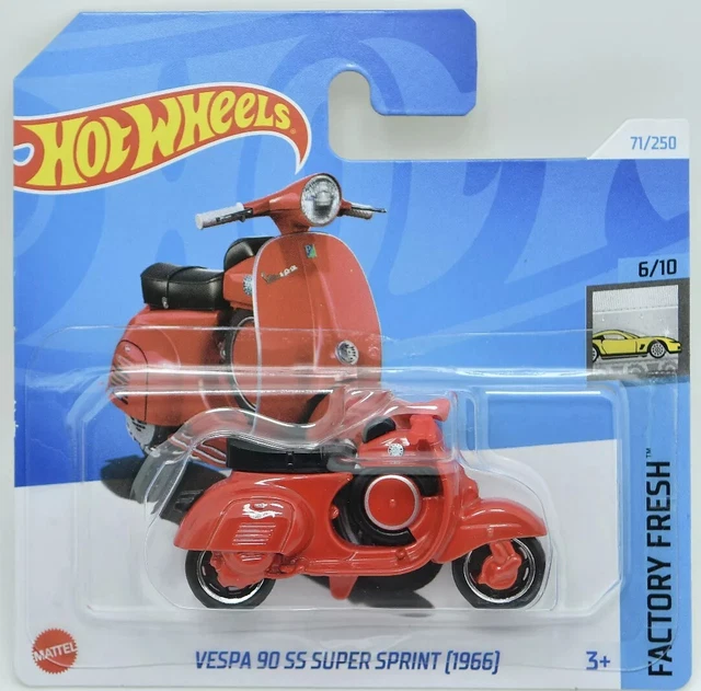 HOT WHEELS VESPA 90 SS Super Sprint [1966] - FACTORY FRESH n°6/10 🏁2024 ...