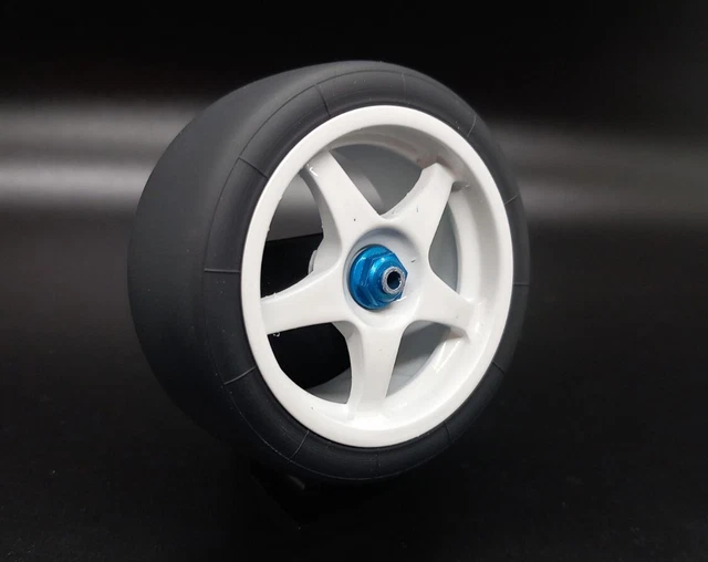 1/12 5 SPOKE Gr A Wheels & Slick Tyres - Fujimi Nissan Skyline R32 GTR ...