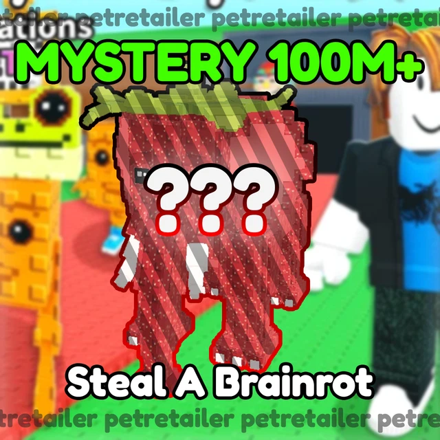 🔥 MYSTERY 100M+ Brainrot | ROBLOX Steal A Brainrot $29.99 - PicClick AU