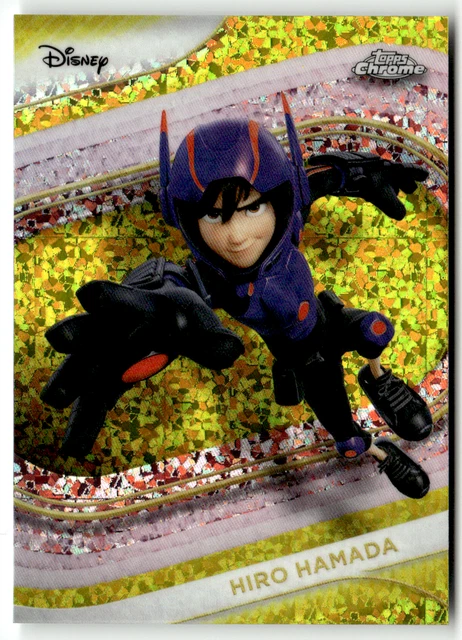 TOPPS DISNEY CHROME 2025 No. 9 Hiro Hamada Yellow Mini Diamonds Refractor EUR 7,99 - PicClick DE