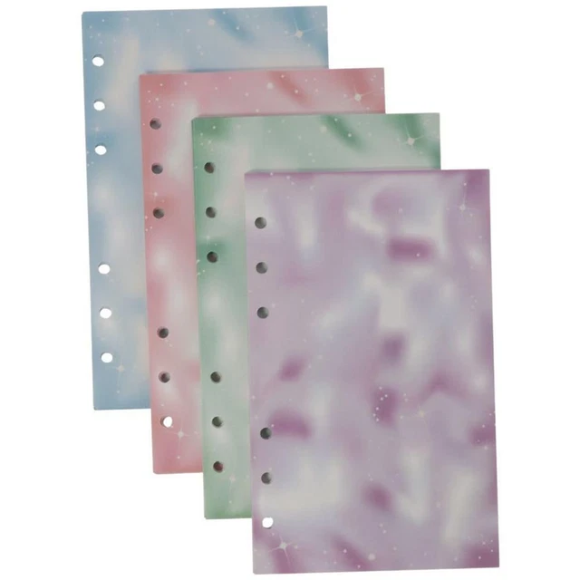80 SHEETS 6 Hole Notebook Inserts A6 Size Notebook Refills Paper $18.35 ...