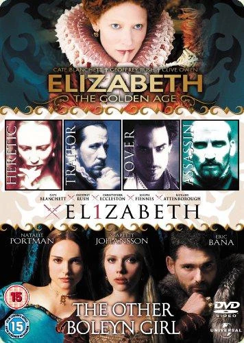 ELIZABETH/ELIZABETH - THE Golden Age/The Other Boleyn Girl [DVD] [1998 ...