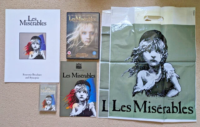 LES MISERABLES - Palace Theatre Brochures, Bags, Cassette, Dvd, Ticket ...