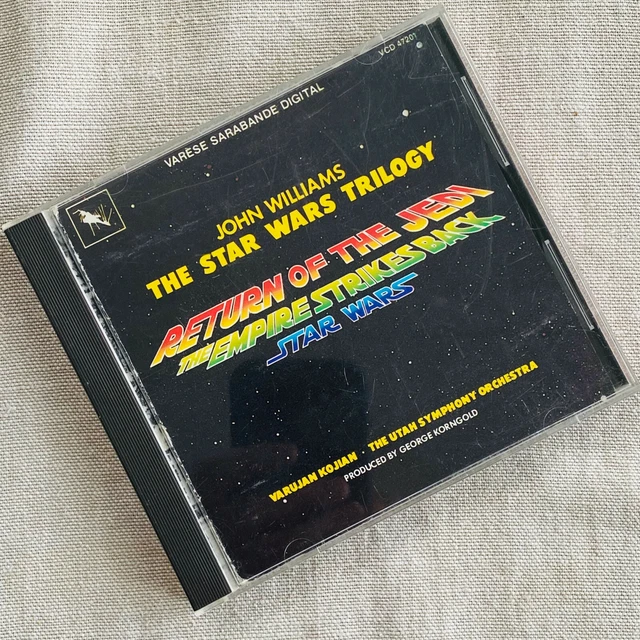 JOHN WILLIAMS The Star Wars Trilogy CD 1983 VCD 47201 Utah Symphony ...