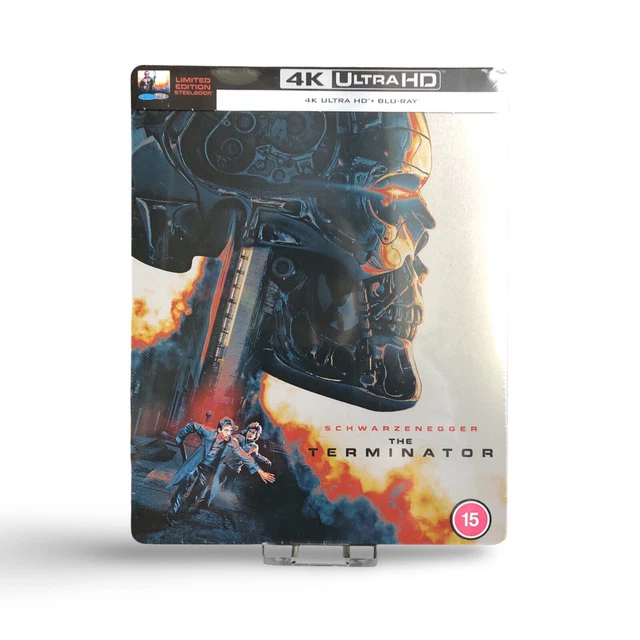 THE TERMINATOR 4K UHD + Blu-ray Steelbook Limited Edition Brand New ...