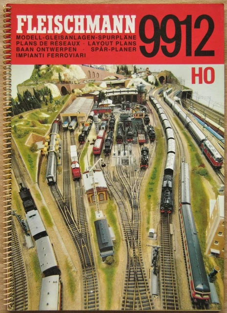FLEISCHMANN 9912 MODELL-GLEIS-SPURPLÄNE GLEISPLANBUCH H0 (Modellgleis Gleisplan) EUR 18,00 ...