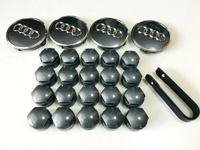 AUDI NABENDECKEL RADKAPPE Felgendeckel Felgenkappen Set 4M0601173D ...