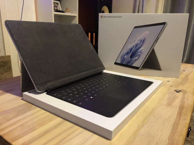 MICROSOFT SURFACE PRO 9 Windows 11 SQ3 125GB SSD 8GB Ram Silver with ...