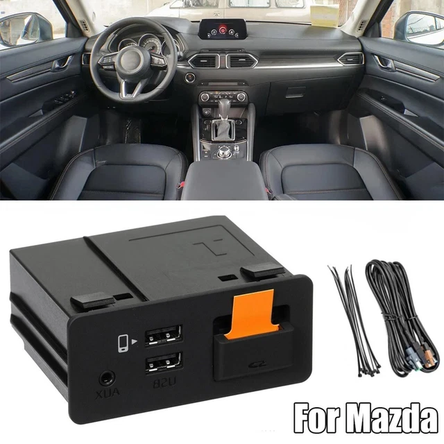 ADATTATORE USB MOZZO Auto con Anticorrosione per Mazda 3 6 CX3 CX5 CX9 ...