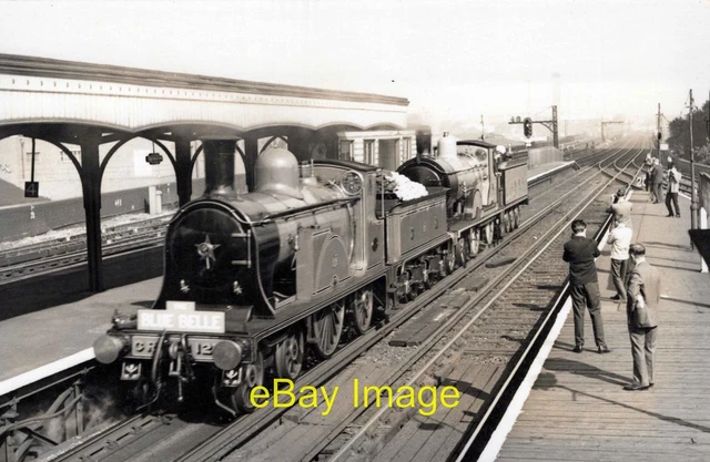 PHOTO RAILWAY 6X4 ex CR No 123 and ex LSWR No 120 Light Engine c1960's ...