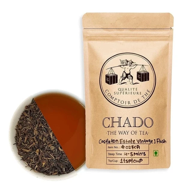 CHADO TEA CASTLETON Estate Vintage I Flush (50 g) Free Shipping World ...