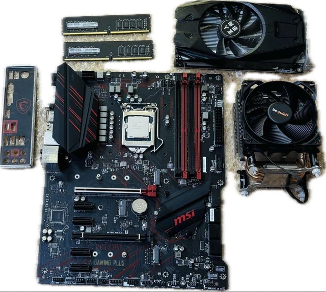 MSI MPG Z390 Gaming Plus Motherboard, CPU i7-8700, GTX 1050 Ti, 32GB ...