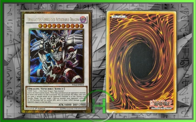 DRAGOCYTOS CORRUPTED NETHERSOUL Dragon - PGL2-EN014 - Carte Yu-Gi-Oh ...