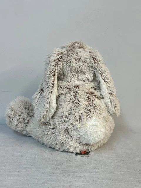 MELISSA & DOUG Plush Bunny Rabbit Soft Toy Grey Cream Floppy Ears 9” £ ...