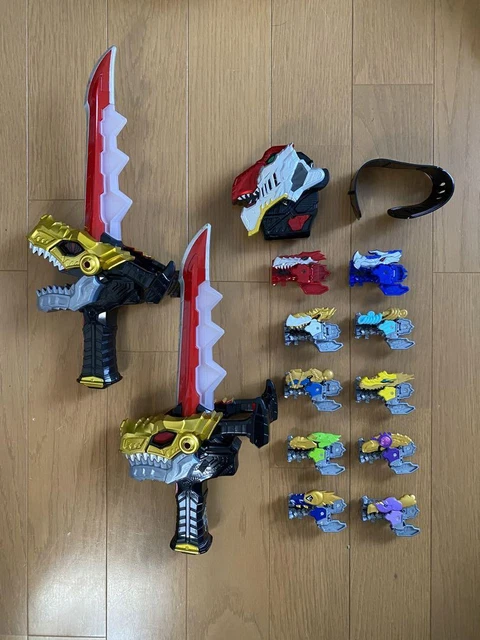 POWER RANGERS DINO Fury Ryusoulger Sword 2p Changer Ryusoul 10p set ...
