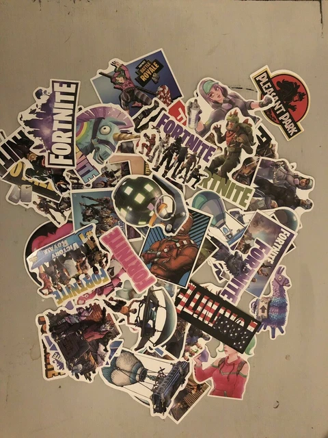 FORTNITE STICKERS - Fortnite Gaming Stickers Battle Royale SET OF 50 £5 ...