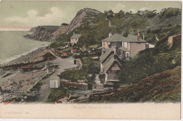 STEEPHILL COVE, ISLE of Wight F.G.O. Stuart 159 Postcard B800 $5.03 ...