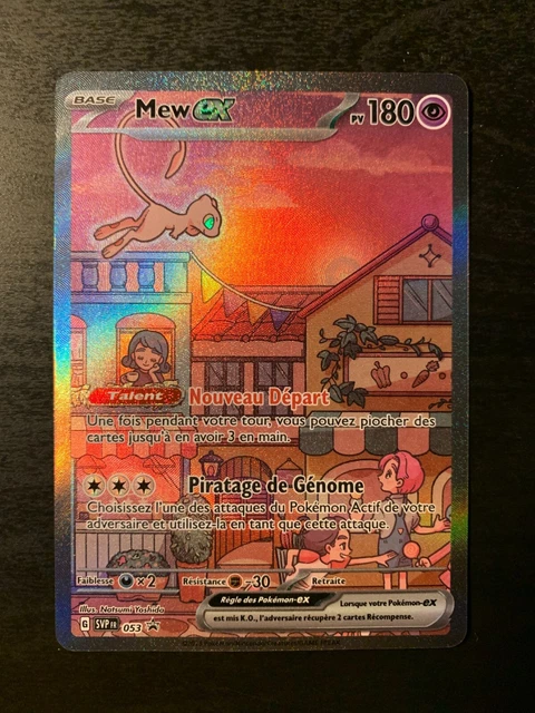CARTE POKÉMON MEW EX SVP 053 Promo Ecarlate & Violet FR NEUF EUR 49,85 ...