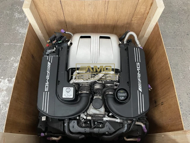 MERCEDES-BENZ C63S AMG ENGINE 4.0L V8 TWIN TURBO – LOW MILEAGE 44K ...