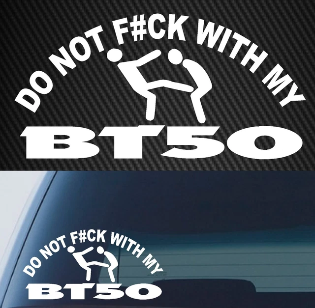 MAZDA BT50 DECAL windscreen sticker $7.89 - PicClick AU