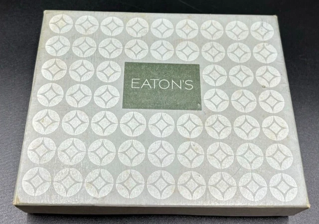 VINTAGE EATON'S ORIGINAL Gift Box - Empty - Canada - Original Packaging ...