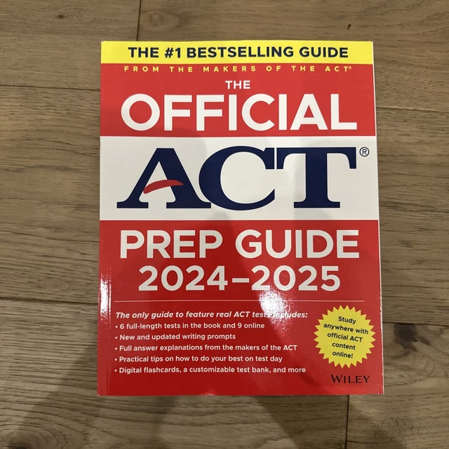 THE OFFICIAL ACT Prep Guide 2024-2025: Book + - Paperback, by ACT - BRAND NEW £18.72 - PicClick UK