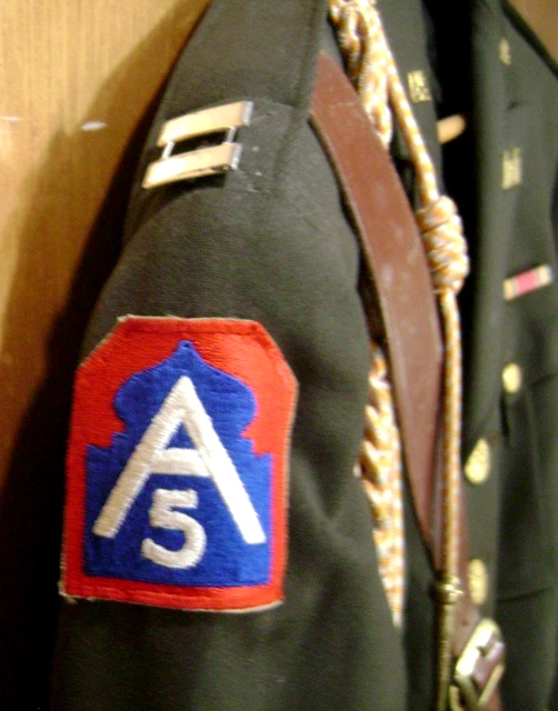 ORIGINAL WWII US Army Officers Complete Uniform, Identified £301.47 ...