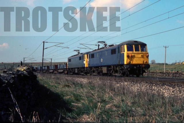 35MM SLIDE BR British Railways Electric Loco Class 86 86317 Shap 1984 ...