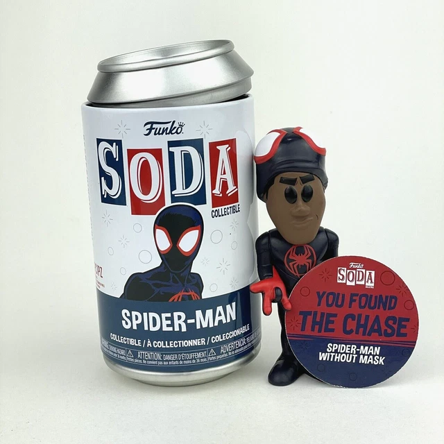 FUNKO CHASE SPIDER-MAN w/o MASK Across The Spider-Verse Soda Figure £27 ...
