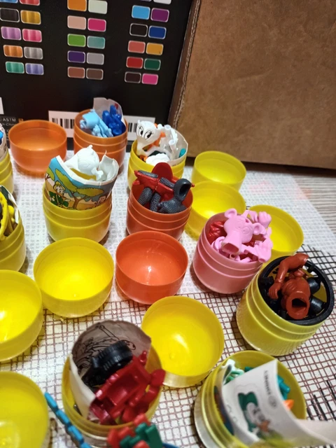 LOTTO SORPRESINE KINDER Anni 80 Misti Diverse Serie Ricambi Guardare ...