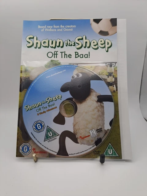 SHAUN THE SHEEP - Off the Baa DVD Children's & Family (2007) Disc Only ...