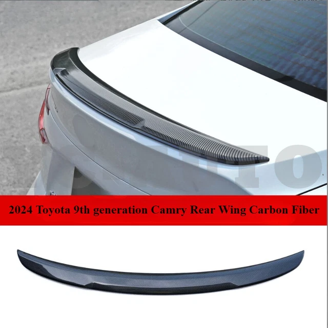 FOR 2024-2025 TOYOTA 9th generation Camry rear wing ABS carbon fiber ...