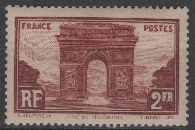 FRANCE STAMP N°258 " Arc De Triumph L' Star Paris " New Xx Luxury K461 $45.42 - PicClick CA