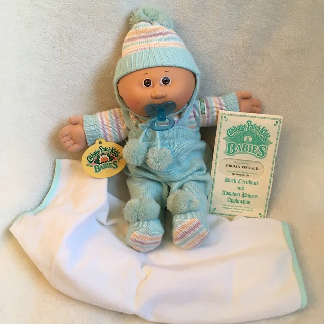 CABBAGE PATCH KIDS Doll Babies BBB Bean Butt Baby Vintage 1986 Mint ...