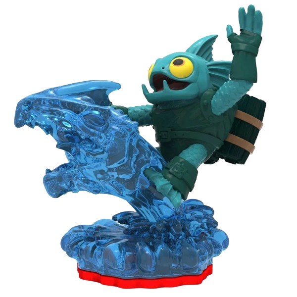 FIGURA SKYLANDERS TRAP Team Tidal Wave Gill Grunt 87098888 [PO37347 ...